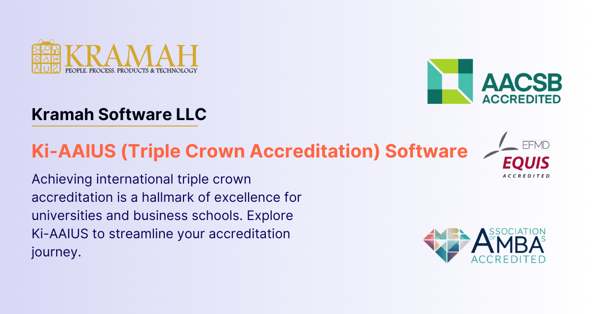 Triple Crown Software - International Accreditation